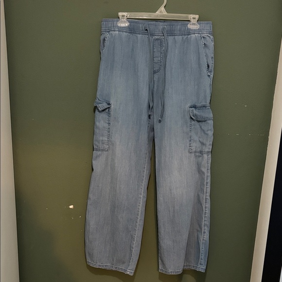 Social Standard | Pants & Jumpsuits | Social Standard Light Blue Cargo ...